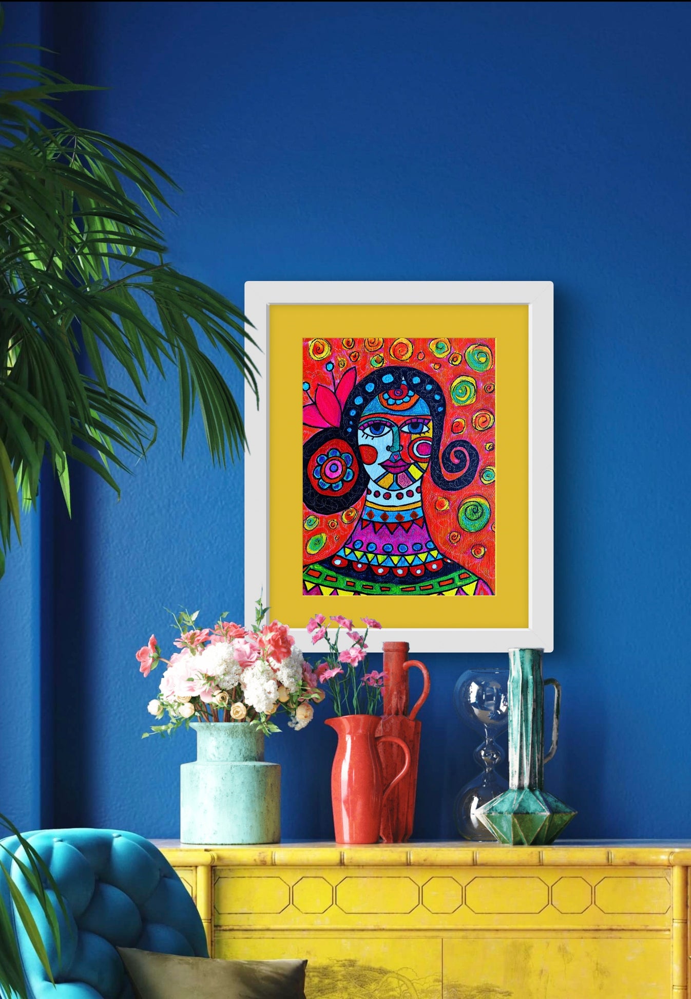 la Pantomima - the Pantomime (Print) – Bluebird Relics