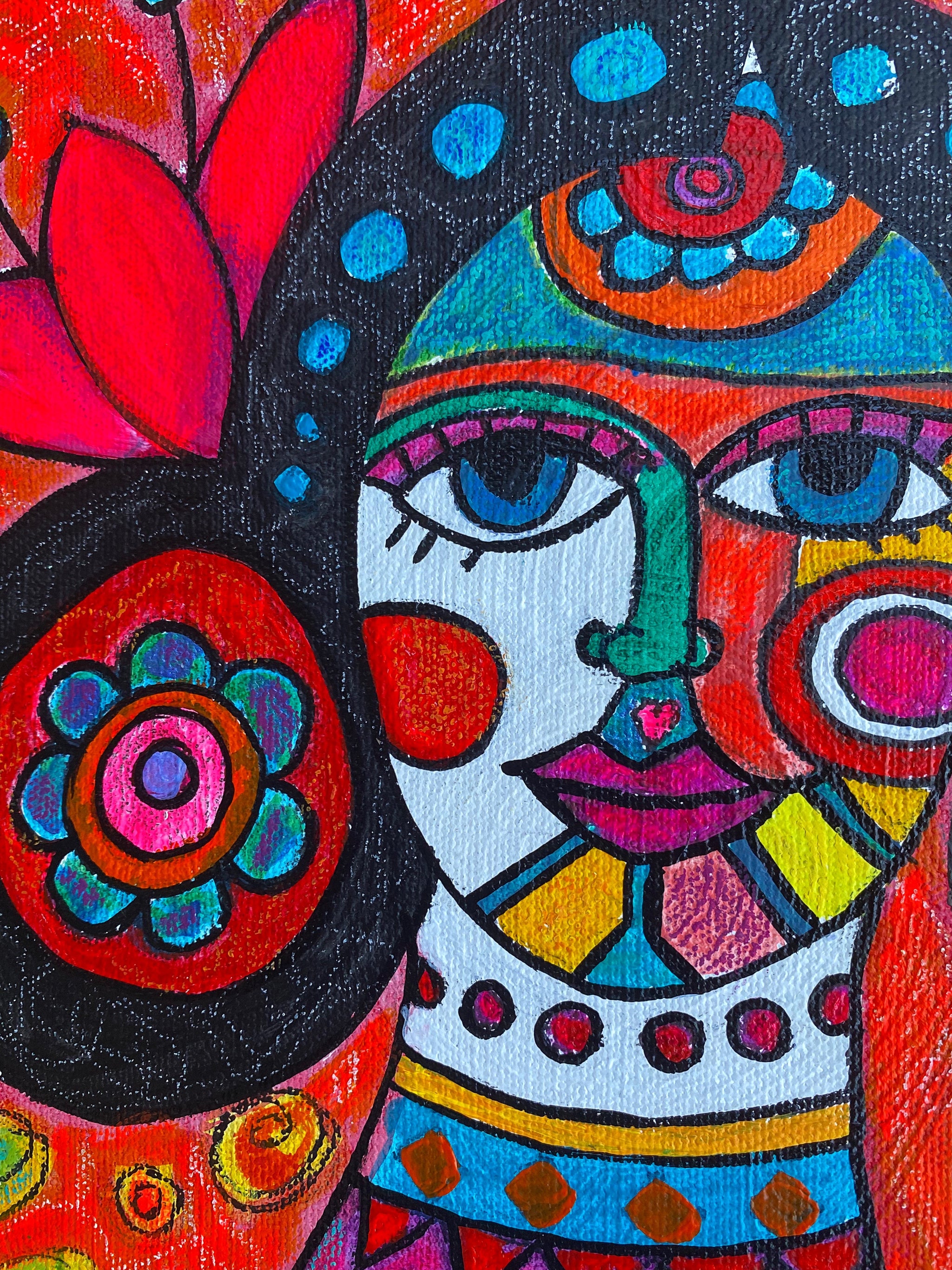 la Pantomima - the Pantomime (Print) – Bluebird Relics